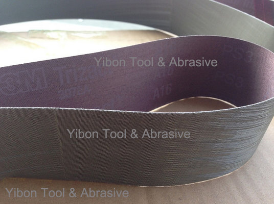 China Original 3M 237AA &amp;amp; 307EA Trizact Abrasive sanding Belt for Stainless steel supplier