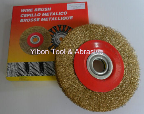 China 4'' Good quality Crimp Steel Wire Brush supplier