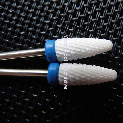 China 3/32&quot; Shank Ceramic Nail drill bit Gel Removal Polishing Tool Pedicure Manicure supplier